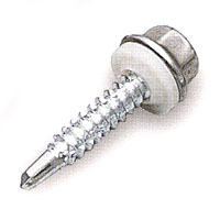 シグテック ステンキャップ ドリルねじ シールマスター（高気密プラスチック製ワッシャー）組込み 5×25